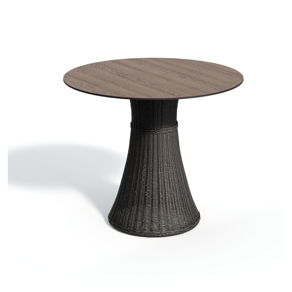 Tulle 48″ Round Bar Table – HPL – Oxford Garden